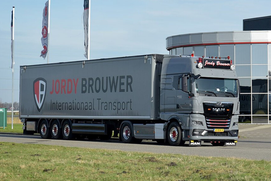 Jordy Brouwer transport; MAN TGX GX 4X2 | WSI Models - Ton Toys