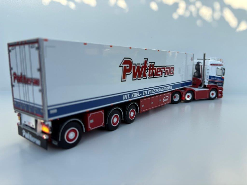 WSI SCANIA R NORMAL I CR20N 6X2 TWIN STEER MET REEFER TRAILER 3 AXLE ...